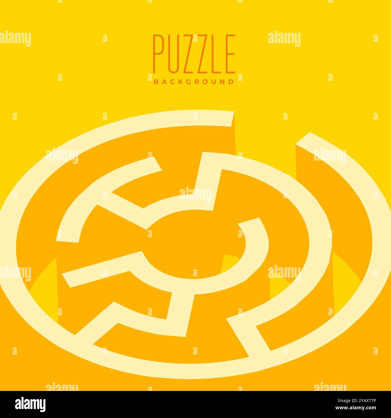 solve the mystery of abstract maze puzzle background in 3d style vector Stock Vector Image & Art ...