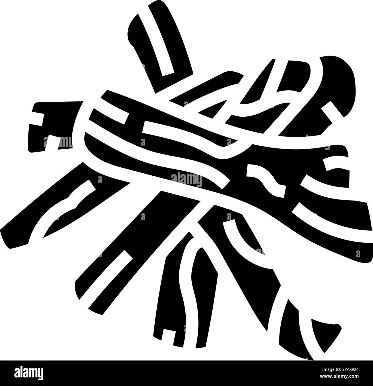 licorice root ayurvedic herb glyph icon vector illustration Stock ...