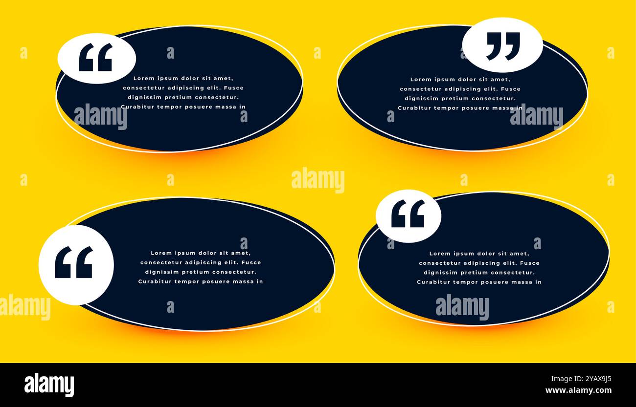 Quote mark vector vectors hi-res stock photography and images - Alamy