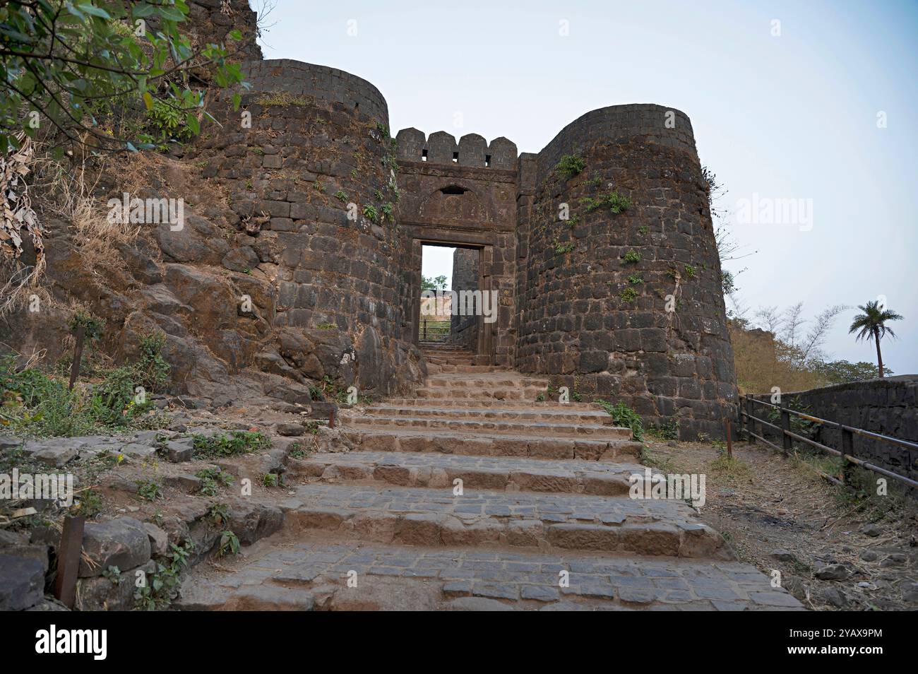 Pune Darwaja of Sinhagad Fort, located in Pune, Maharashtra, india ...