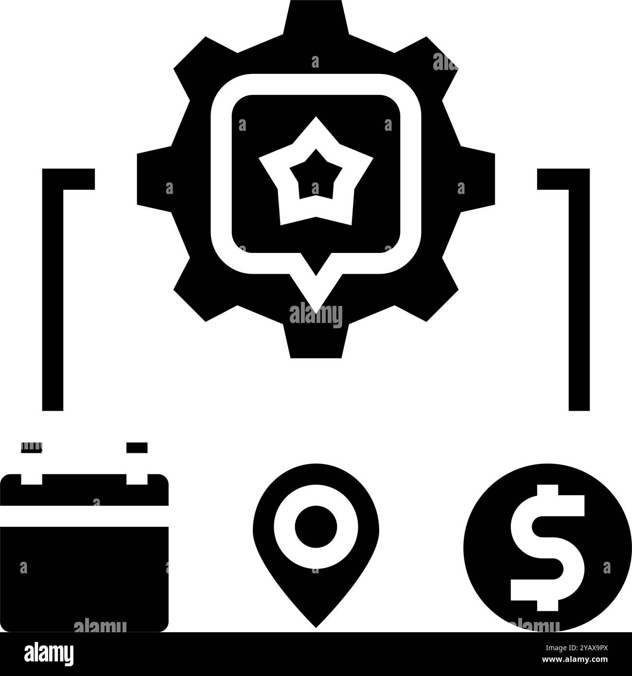 Gala dinner event Stock Vector Images - Alamy