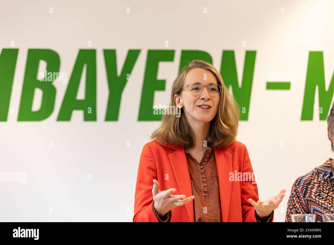 Munich, Germany. 16th Oct, 2024. Eva Lettenberger at the press ...