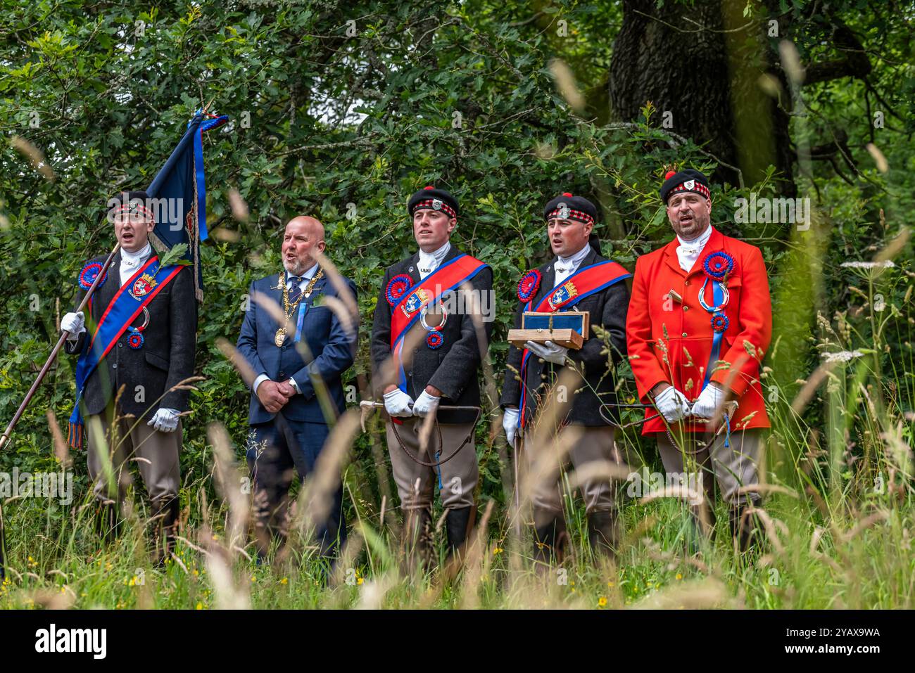 Jethart callants festival 2024 hi-res stock photography and images - Alamy