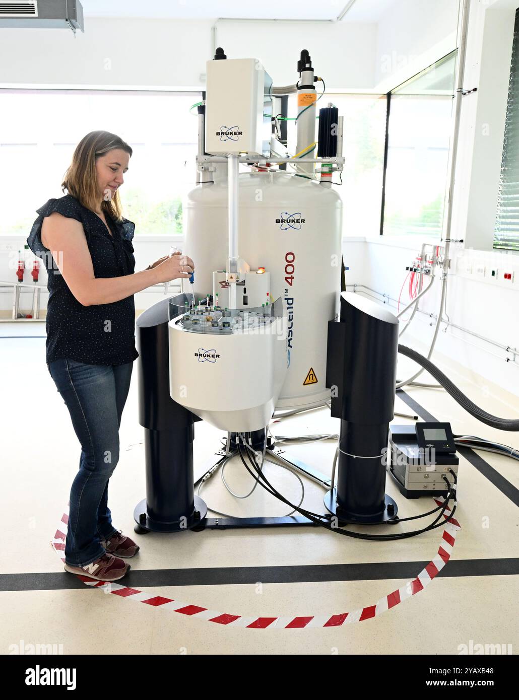 THEME PICTURE - Project 'capturing the future': A technician working in ...