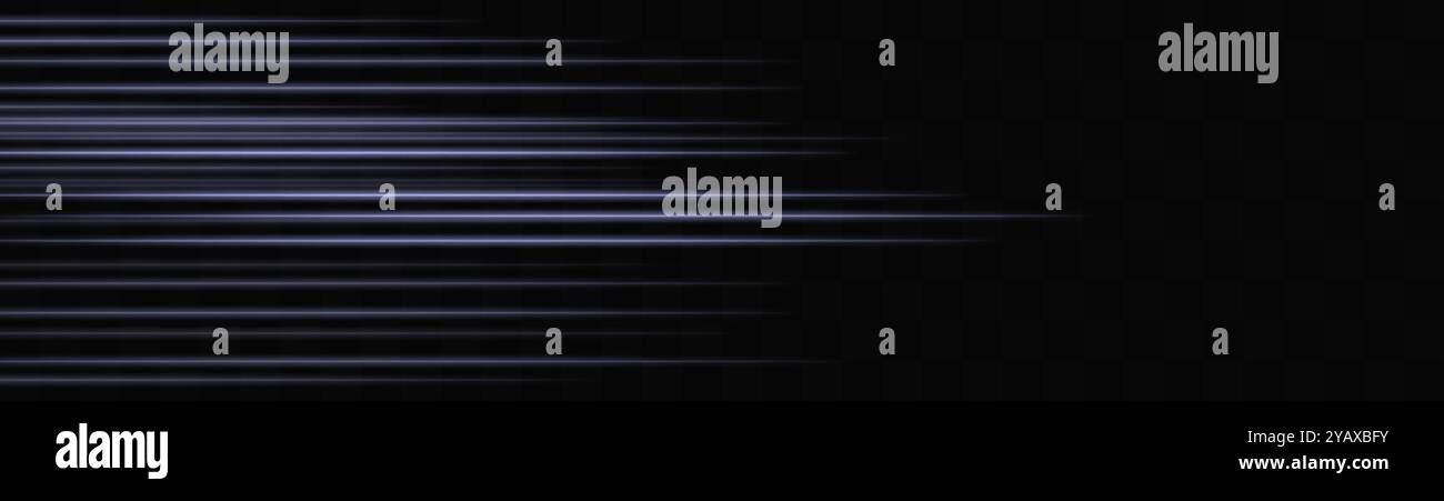 Abstract White laser beam. Lighting effect. Directional spotlight ...