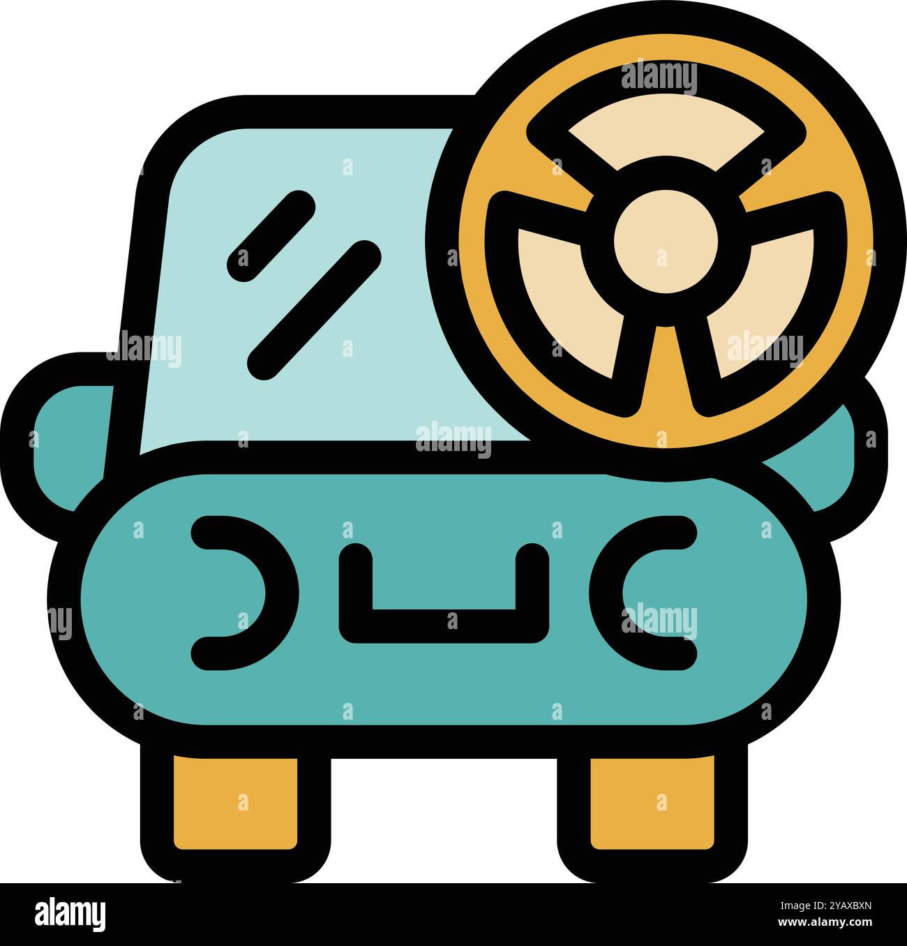 This icon represents a car emitting toxic gas fumes, symbolizing ...