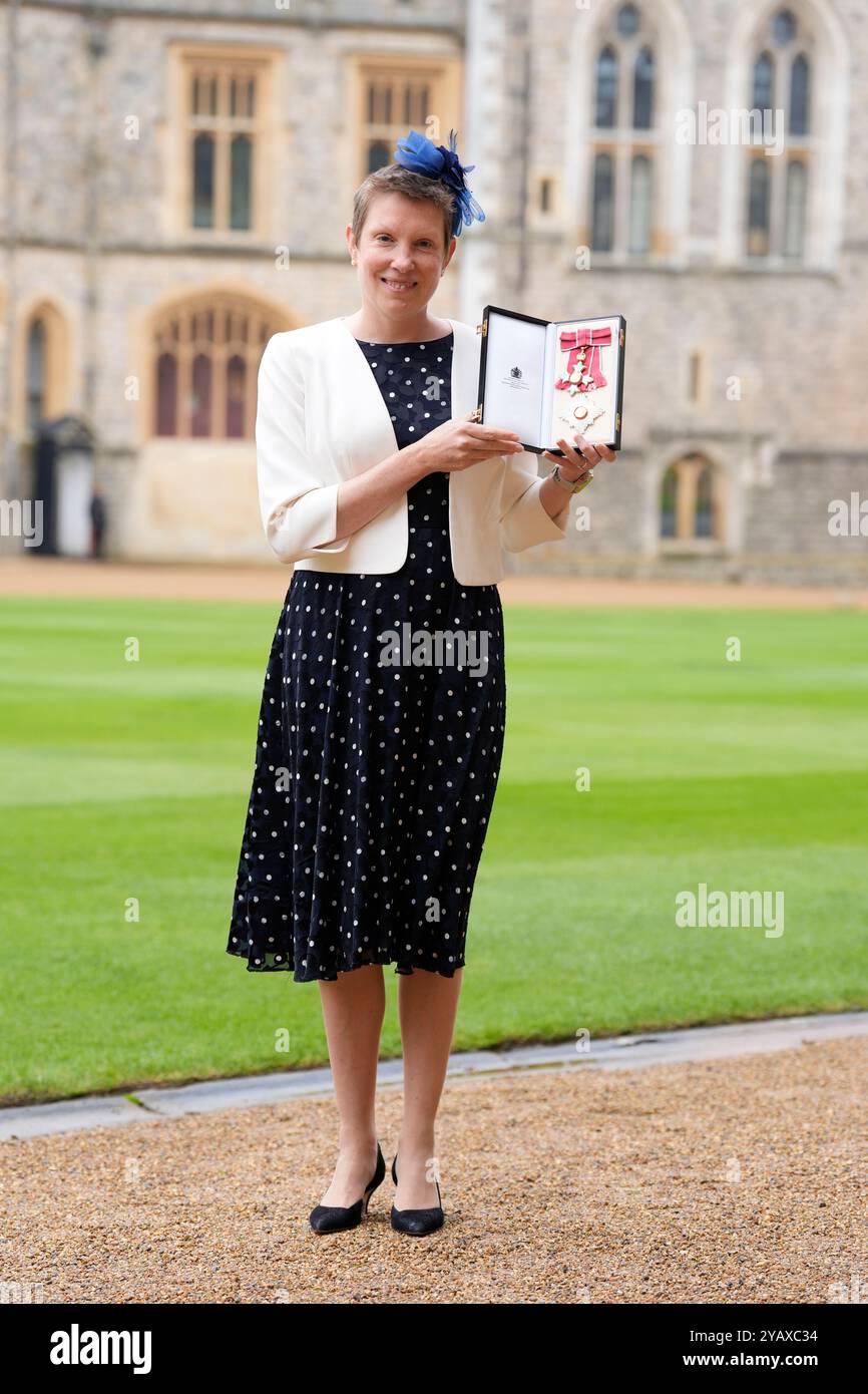 Dame Tracey Crouch, former MP for Chatham and Aylesford, after being ...