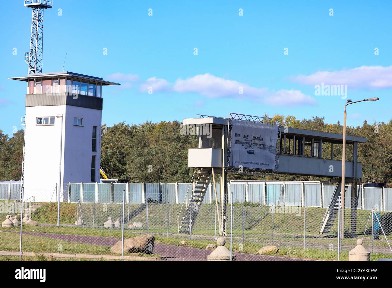 Sachsen-Anhalt, Helmstedt, Gedenkstätte Deutsche Teilung Marienborn ...