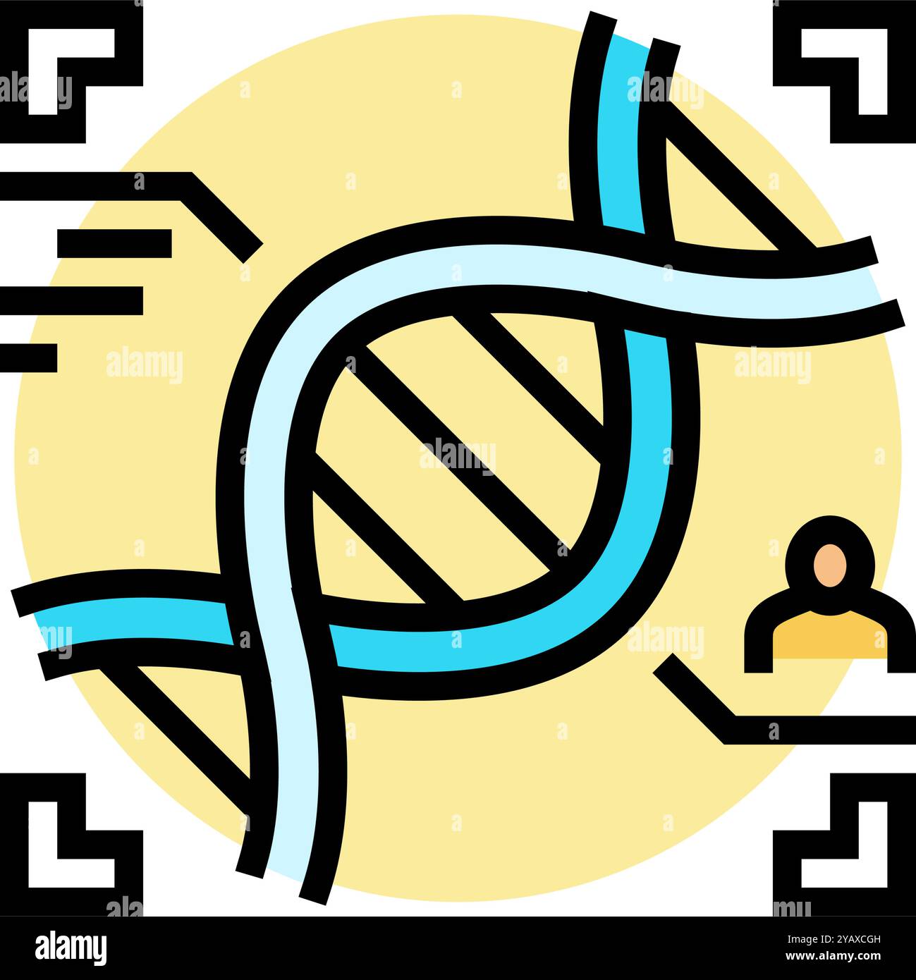 dna sequencing color icon vector illustration Stock Vector Image & Art ...