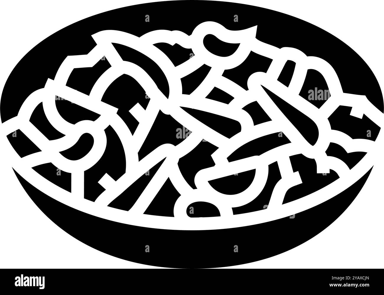 Veggie stir fry Stock Vector Images - Alamy