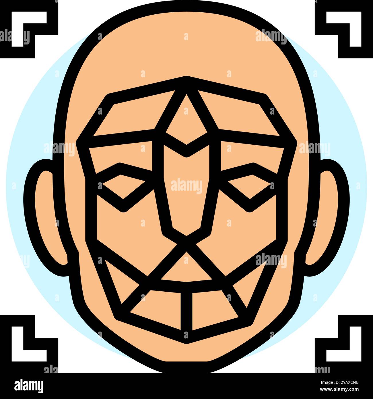 Digital face mapping hi-res stock photography and images - Alamy