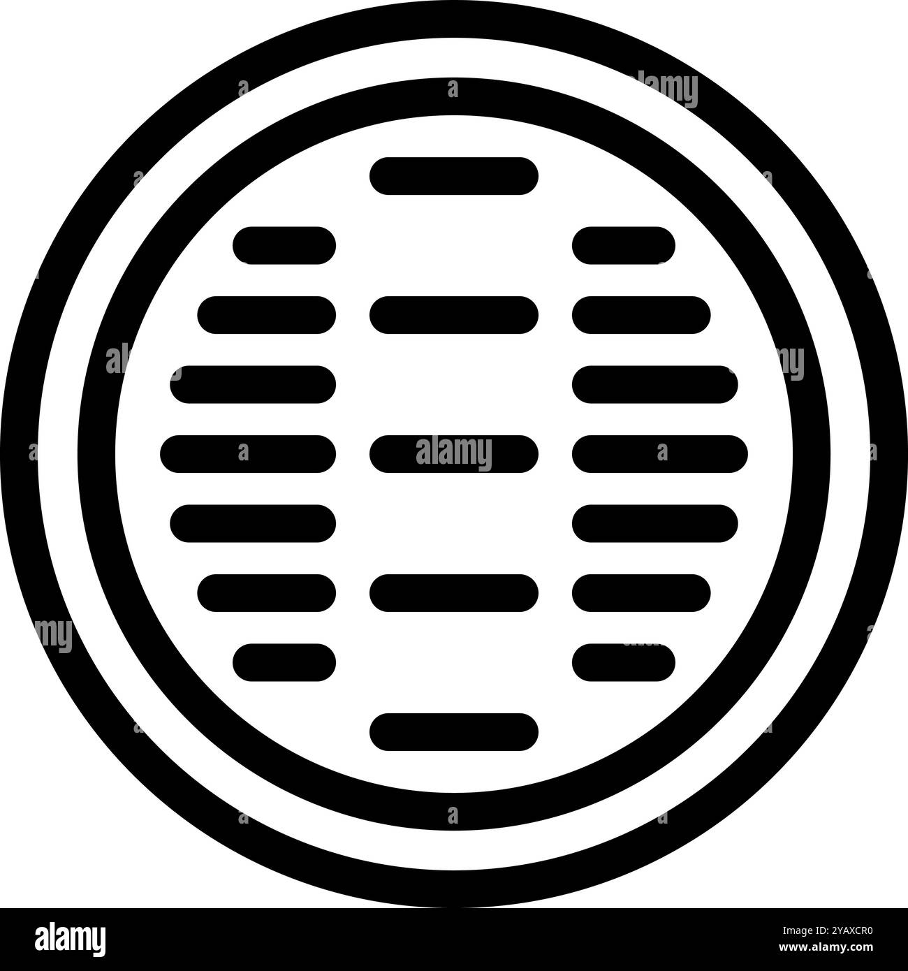 Drainage cover Black and White Stock Photos & Images - Alamy