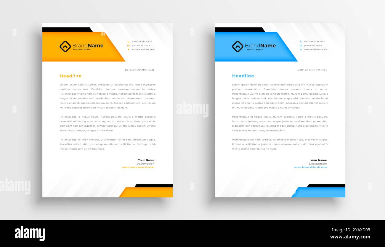 Business newsletter layout hi-res stock photography and images - Alamy