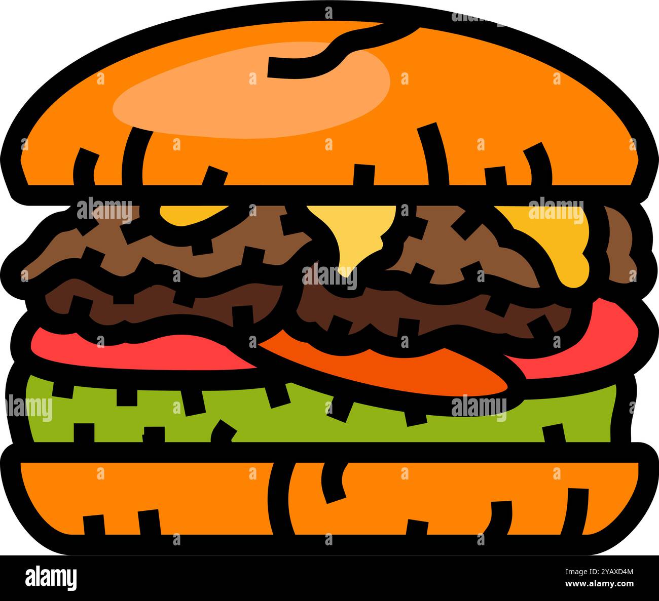 Smash burger hi-res stock photography and images - Alamy