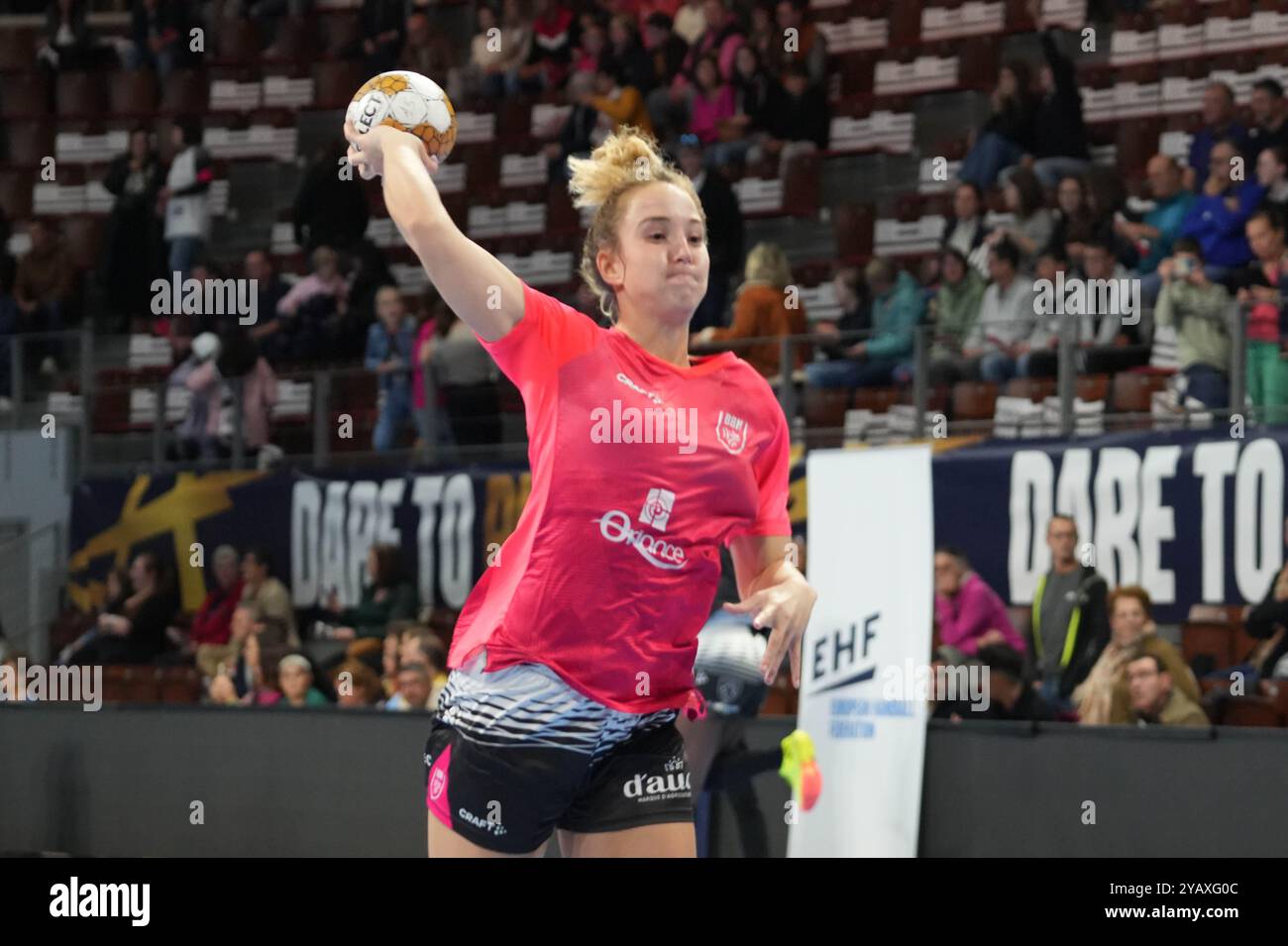 Juliette Faure of Brest Bretagne Handball during the EHF Women's ...