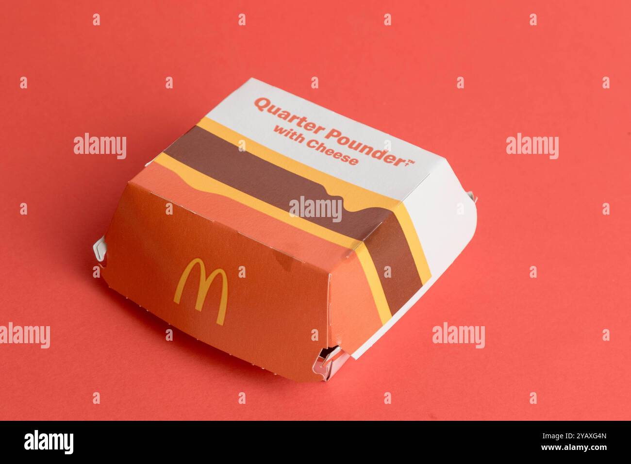 London, United Kingdom, 14th October 2024:- A view of a McDonalds ...