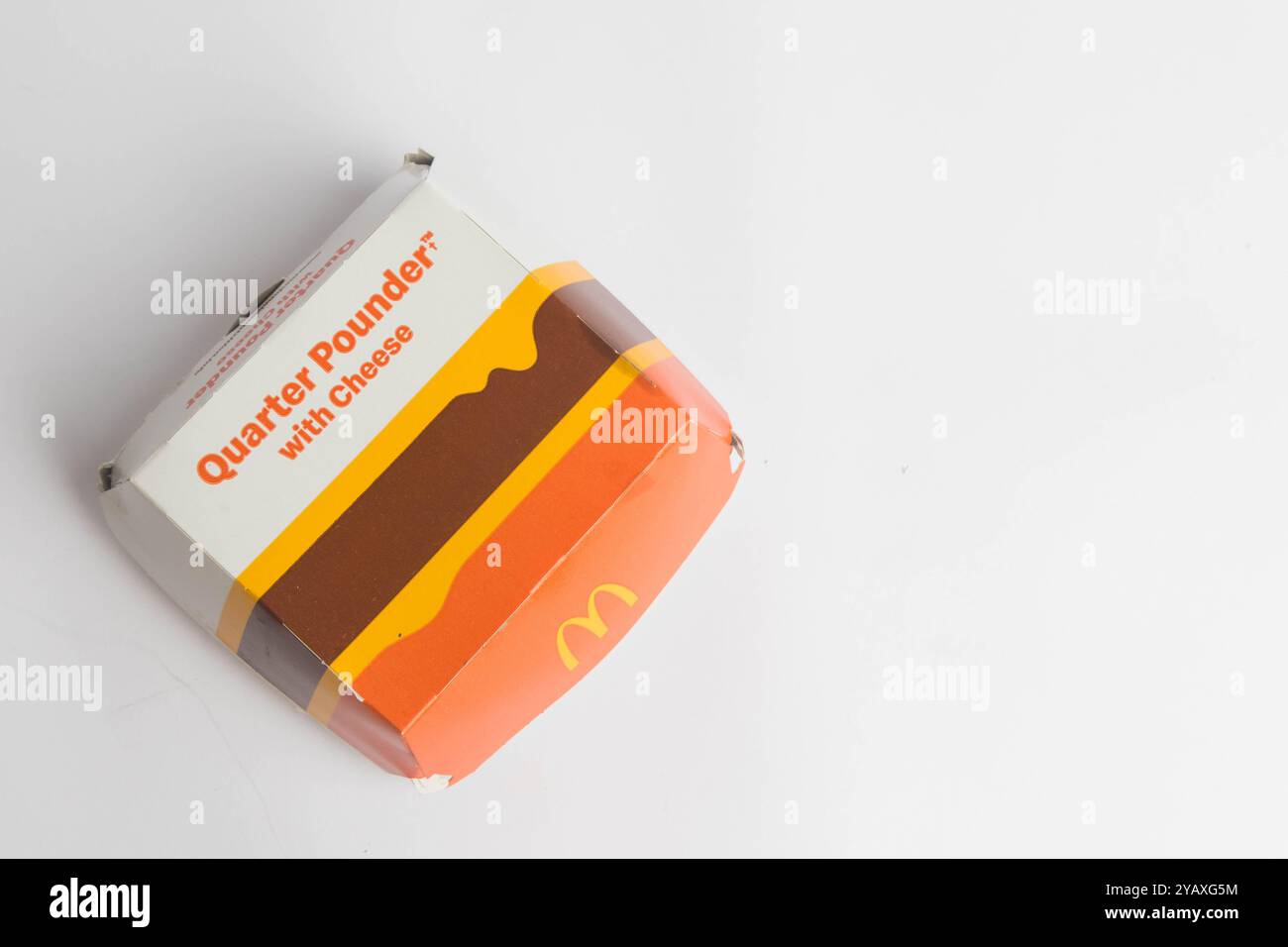 London, United Kingdom, 14th October 2024:- A view of a McDonalds ...