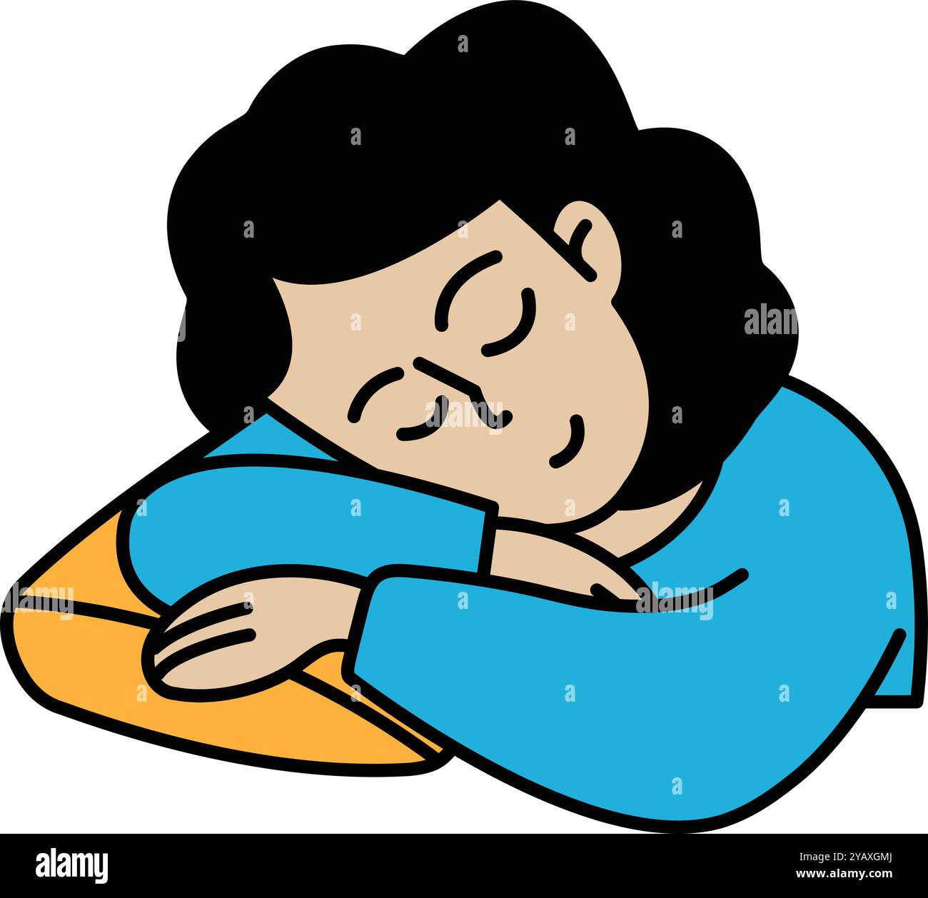 Relaxed state Stock Vector Images - Alamy