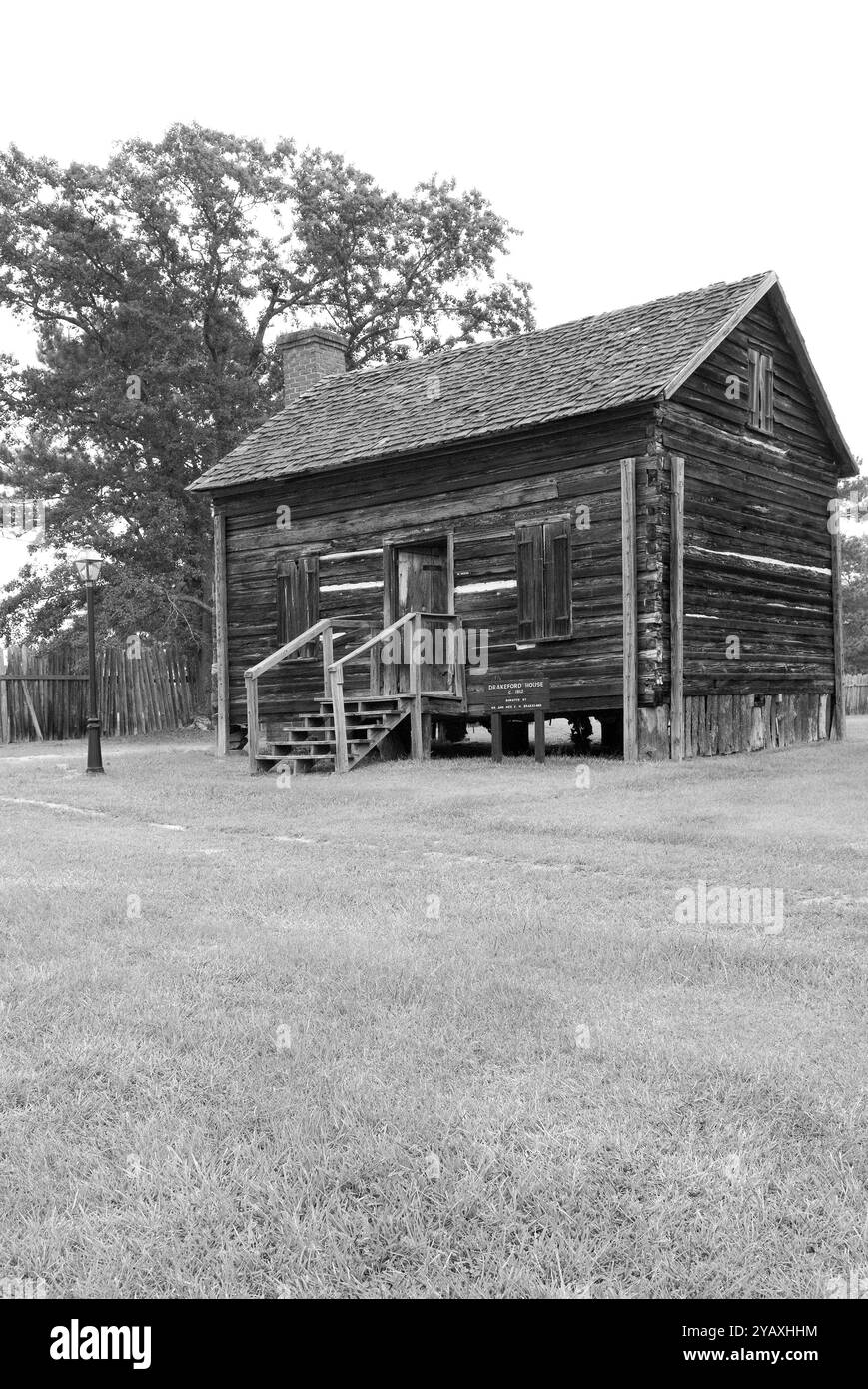 Drakeford House, built around 1812, at Revolutionary War Park in Camden ...