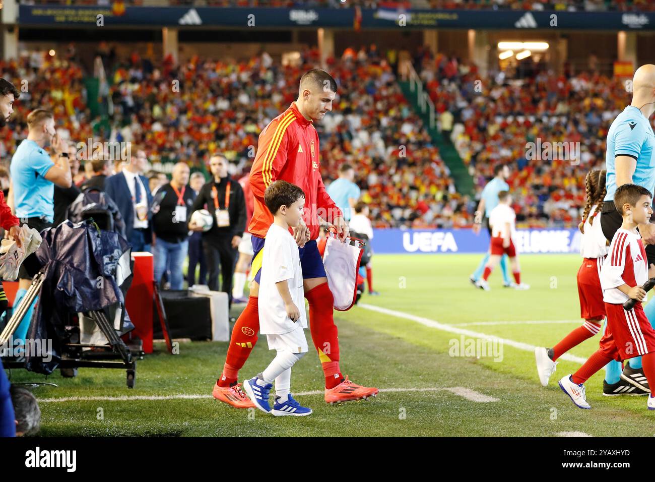Cordoba, Spain. 15th Oct, 2024. Alvaro Morata (ESP) Football/Soccer ...