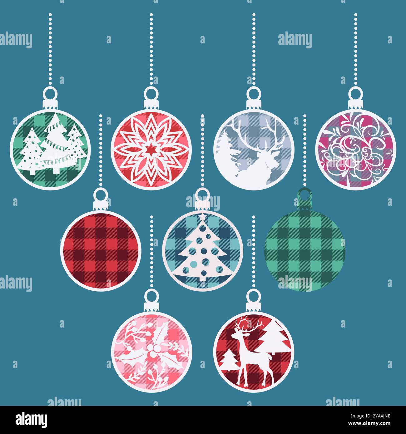 Buffalo winter Stock Vector Images - Alamy