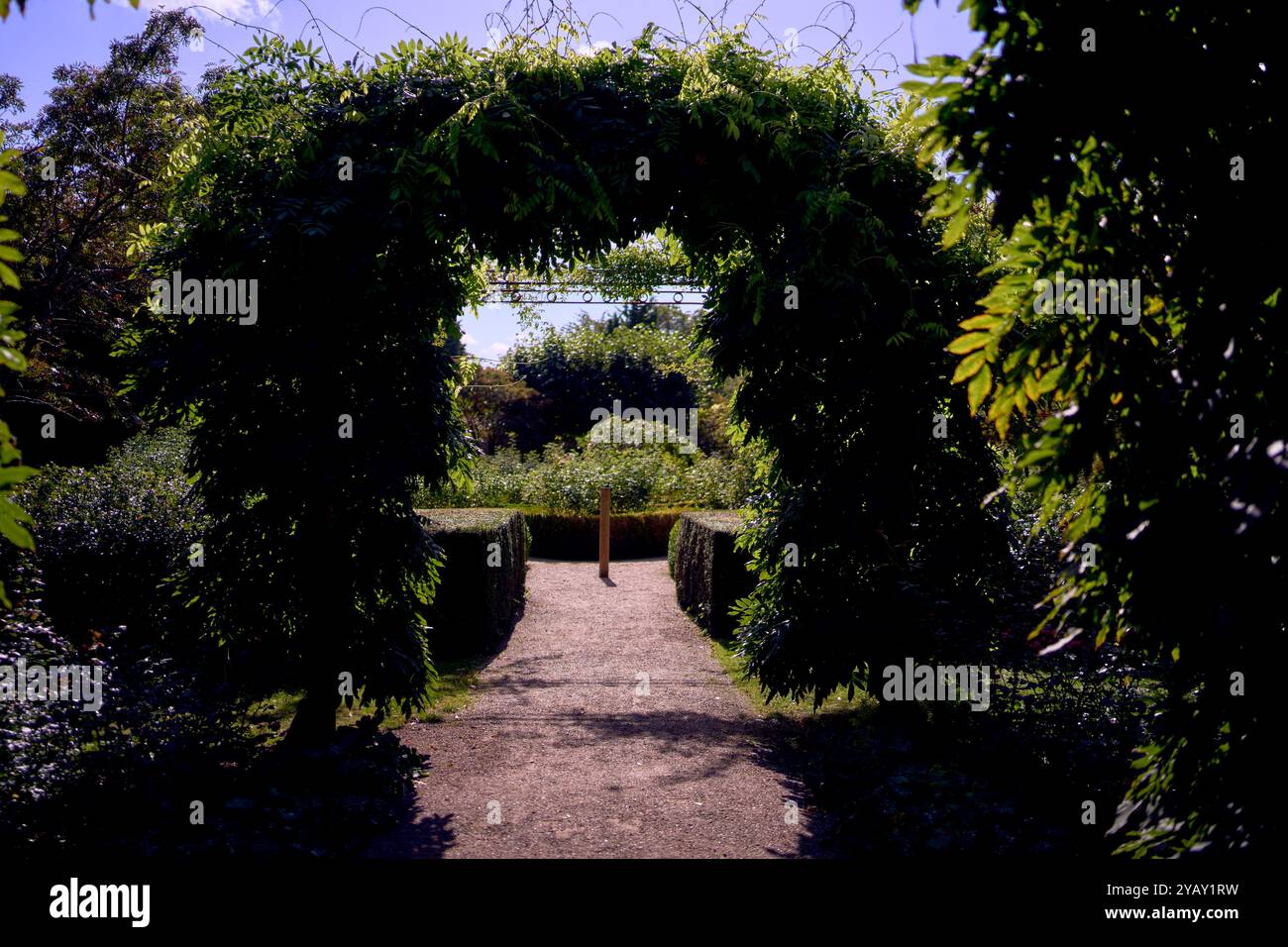 Frederiksberg Park botanical garden, Copenhagen Stock Photo - Alamy
