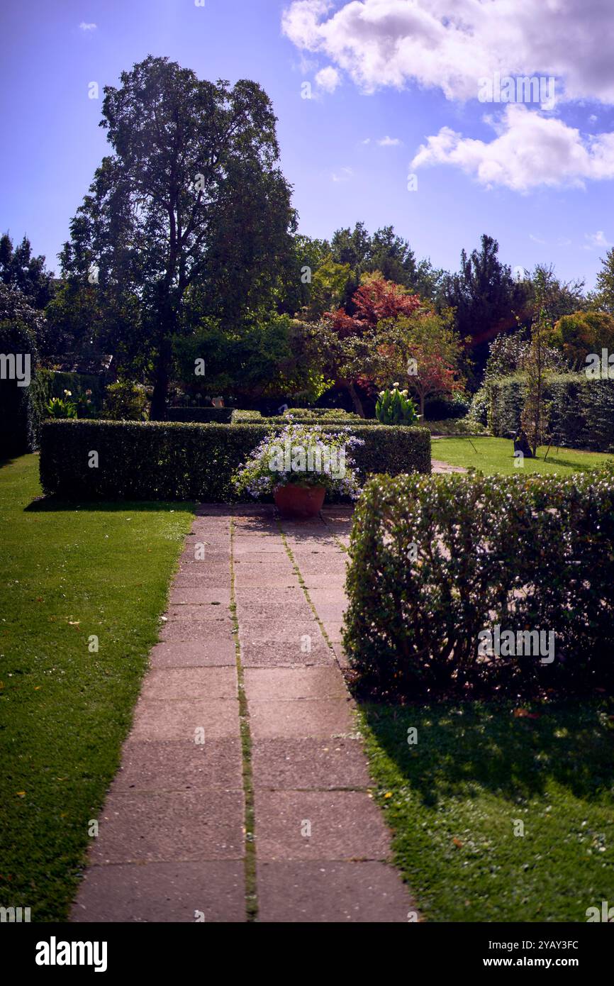 Frederiksberg Park botanical garden, Copenhagen Stock Photo - Alamy