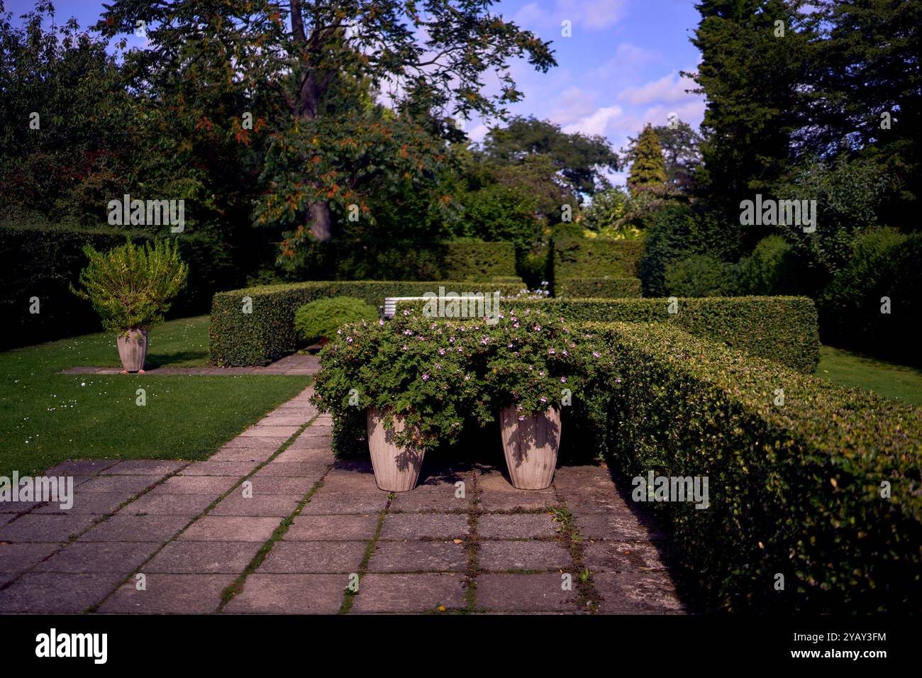 Frederiksberg Park botanical garden, Copenhagen Stock Photo - Alamy