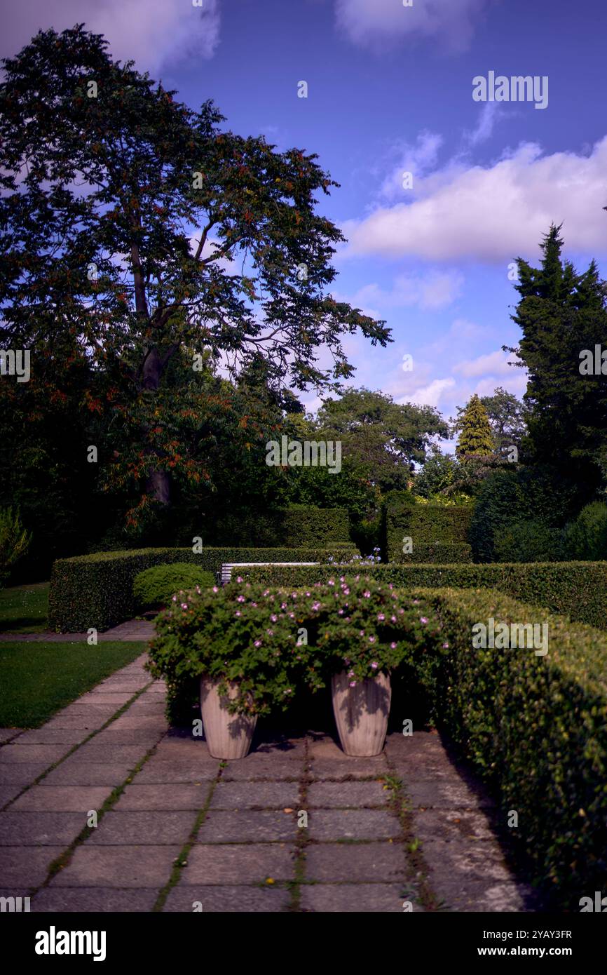Frederiksberg Park botanical garden, Copenhagen Stock Photo - Alamy