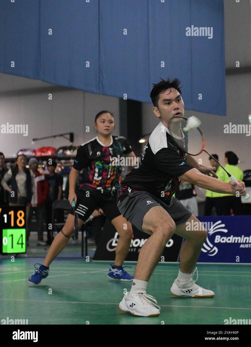 Christian Bernardo (R) and Eleanor Christine Inlayo (L) of Philippines ...