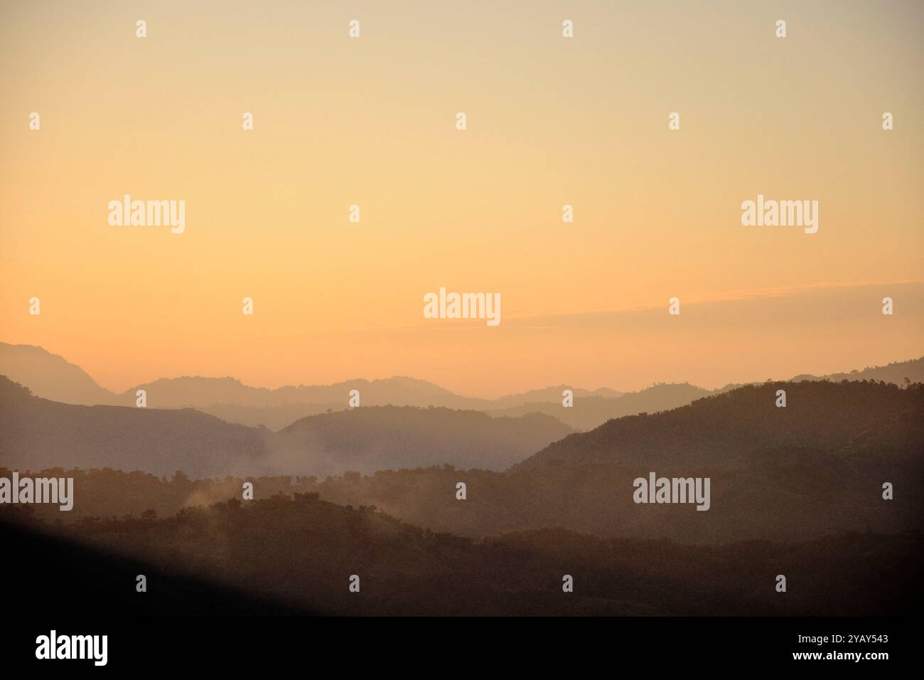 India, Arunachal Pradesh, Tirap region, Khonsa, sunset Stock Photo - Alamy