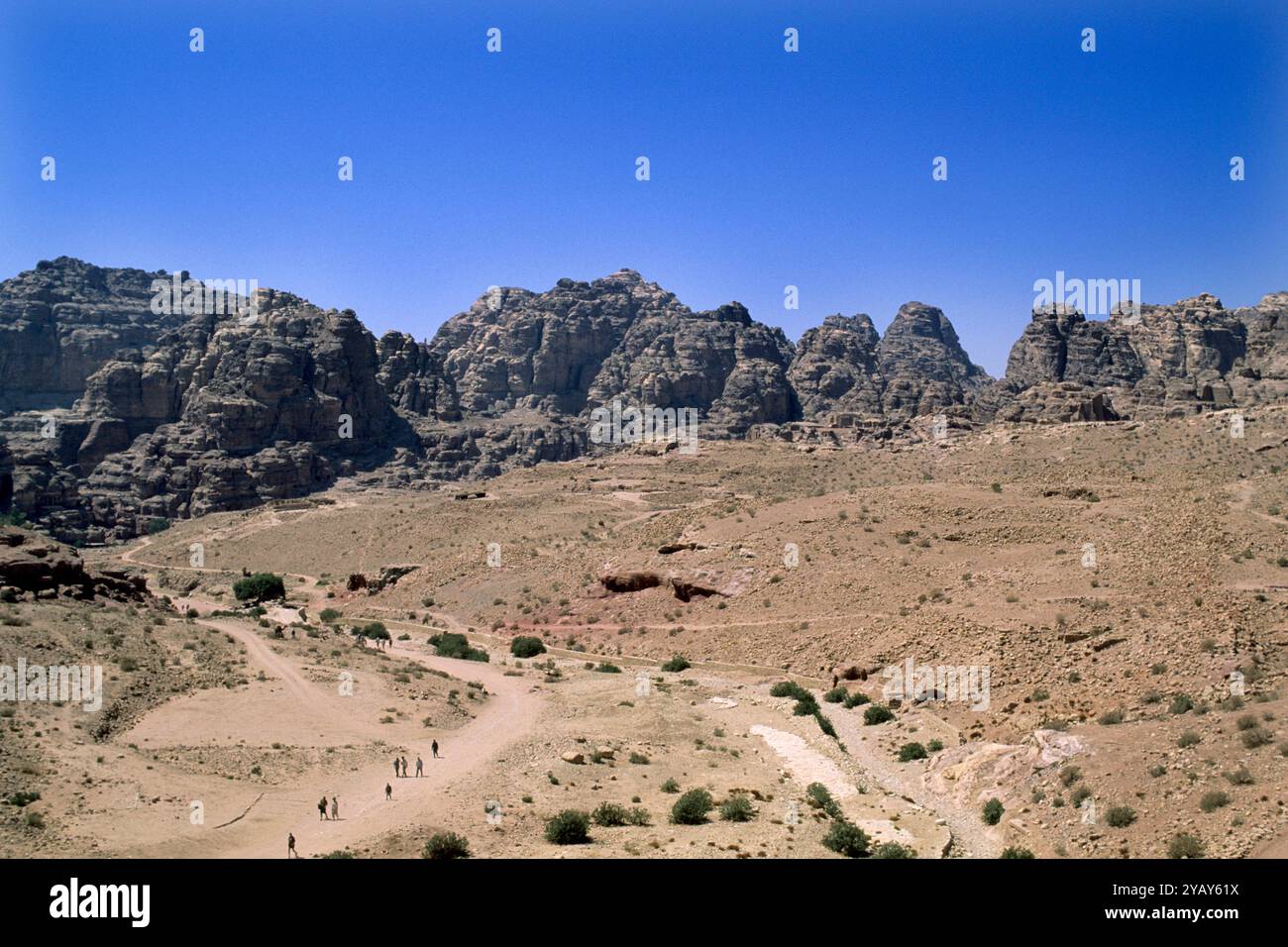 Petra, The Petra Valley Stock Photo - Alamy