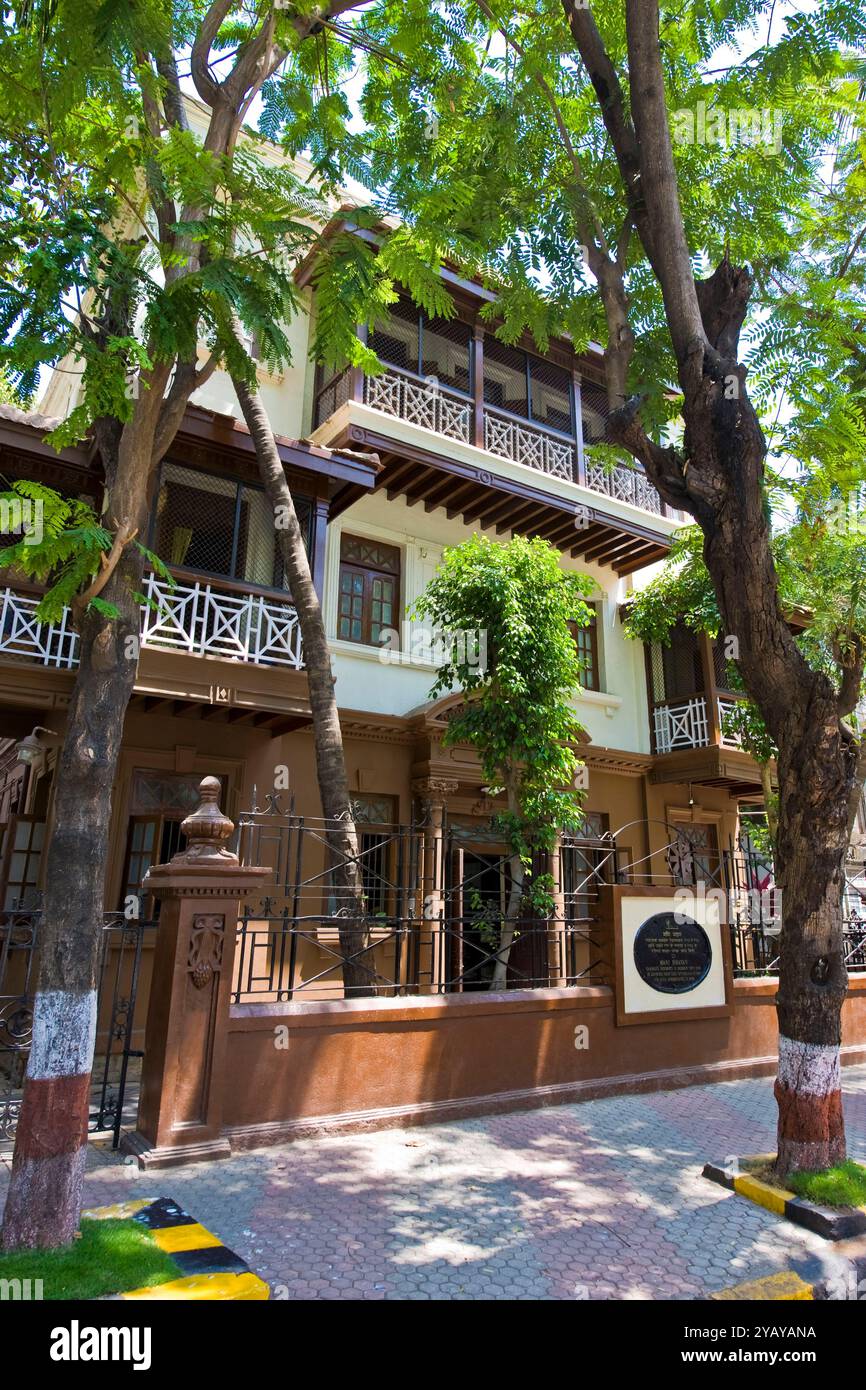 Mahatma Gandhi Museum, Mani Bhavan, Mumbai, India Stock Photo - Alamy