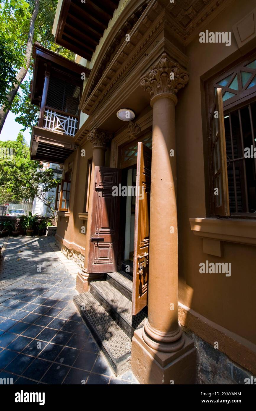 Mahatma Gandhi Museum, Mani Bhavan, Mumbai, India Stock Photo - Alamy