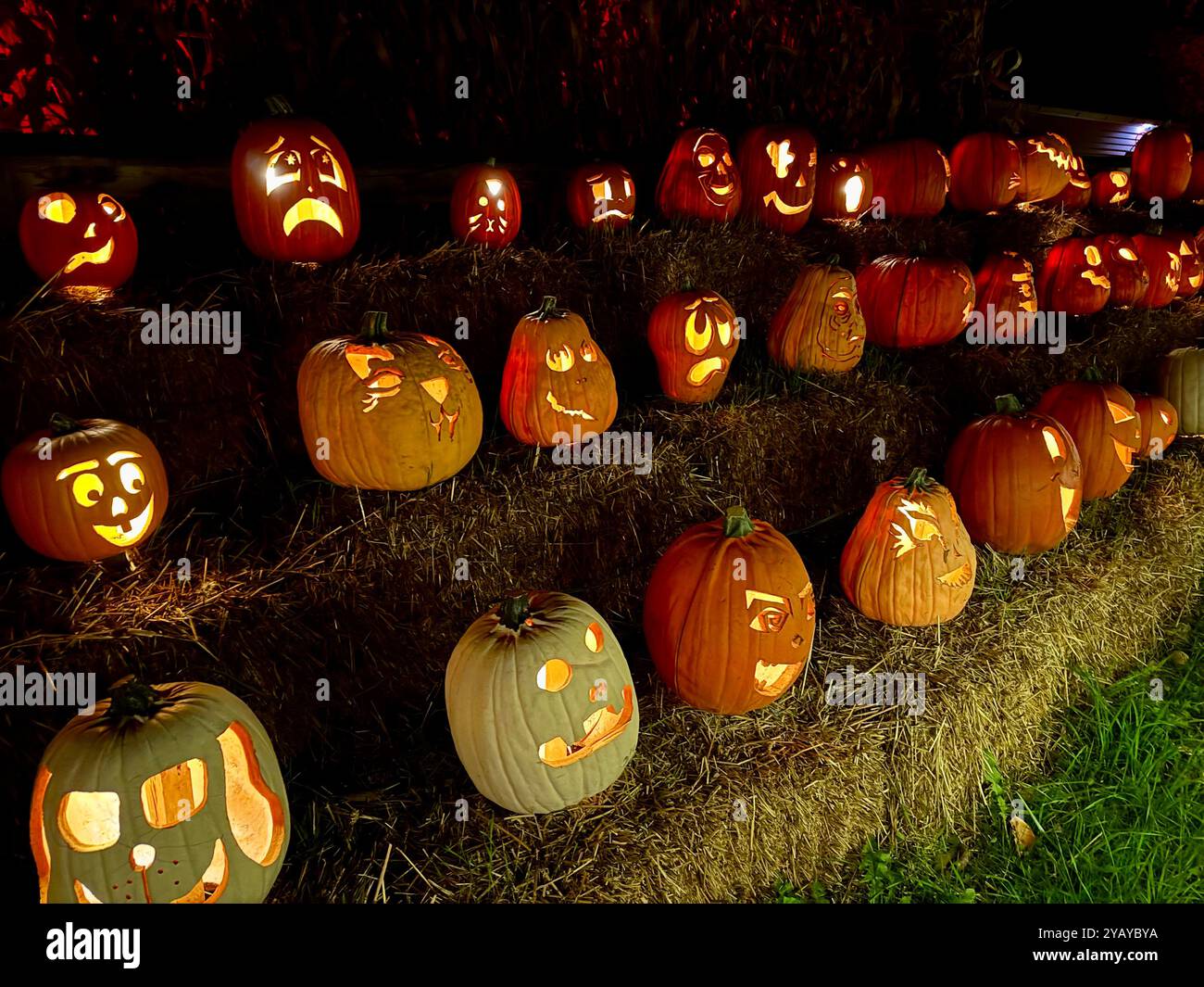 Pumpkins halloween trick treat hi-res stock photography and images - Alamy