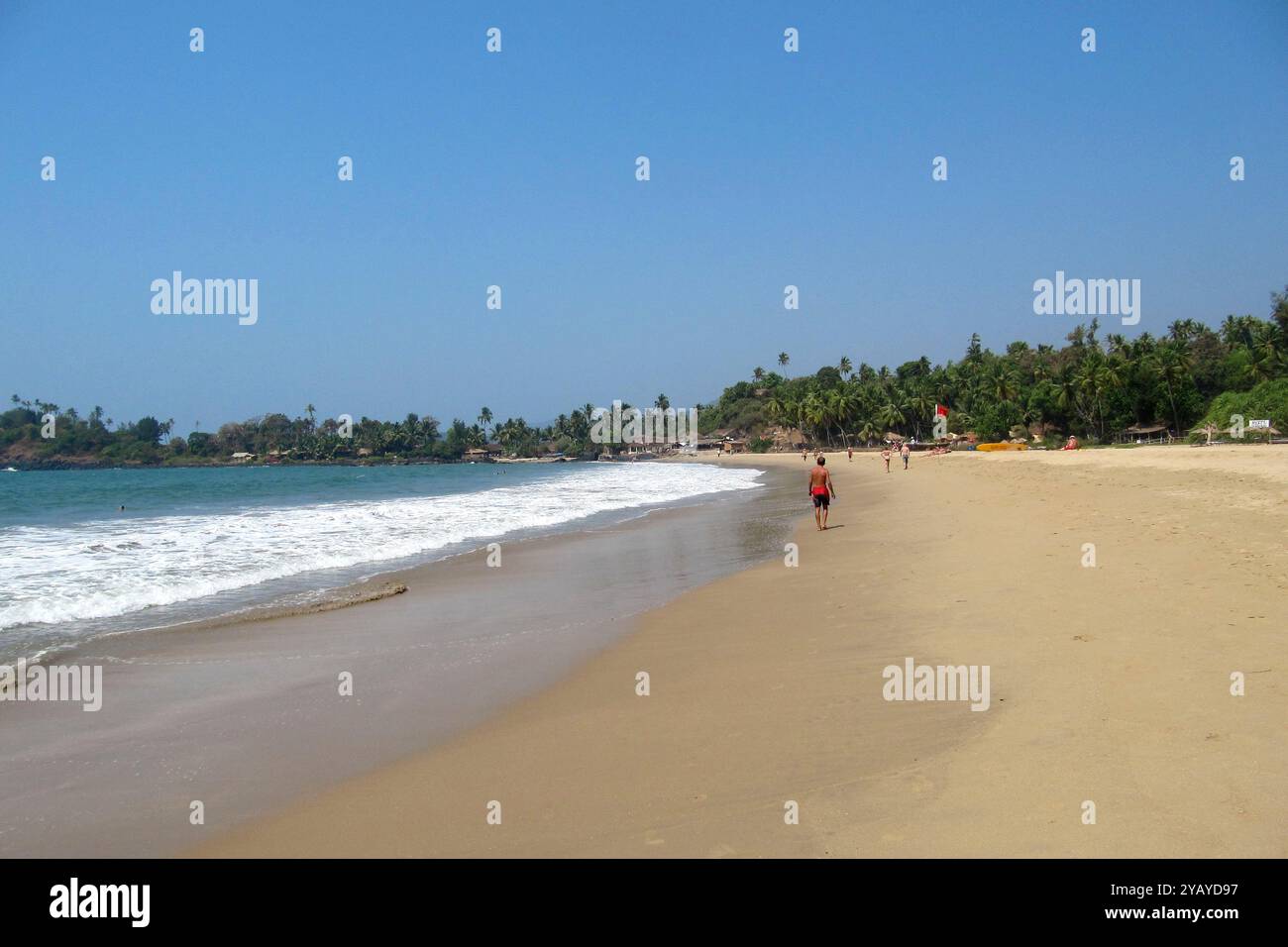 India, Goa region, Goa, Patnem beach Stock Photo - Alamy