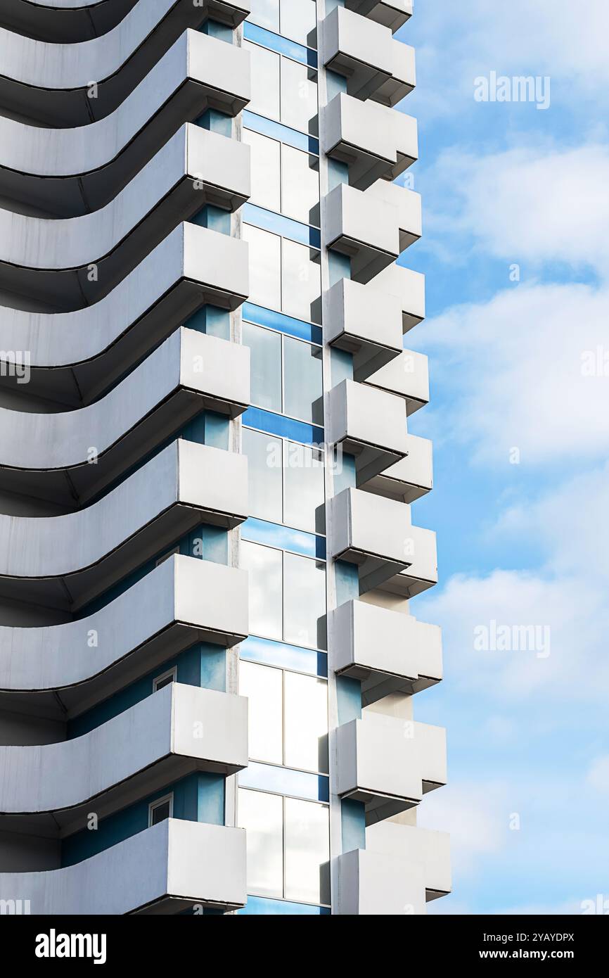 Office building balconies outside hi-res stock photography and images ...