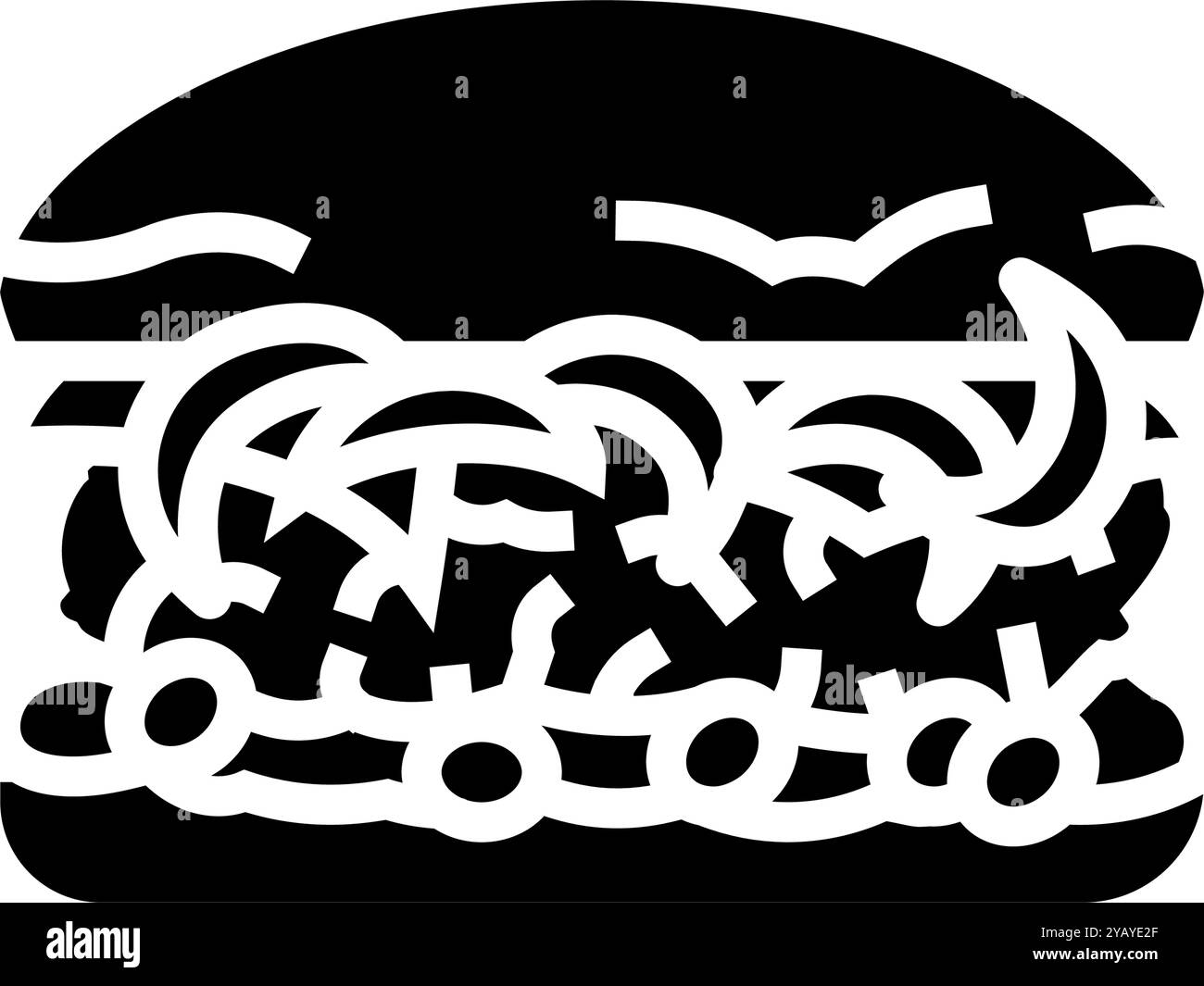 Beef burger fried cheese Black and White Stock Photos & Images - Alamy