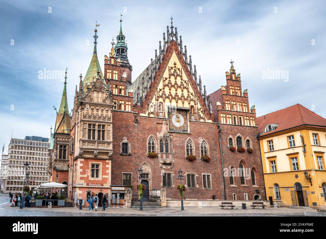 Explore the stunning Gothic architecture of a historic town hall ...