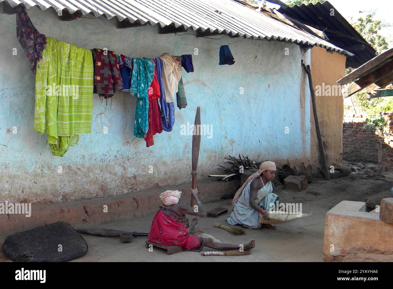 Parul village, Orissa, India Stock Photo - Alamy