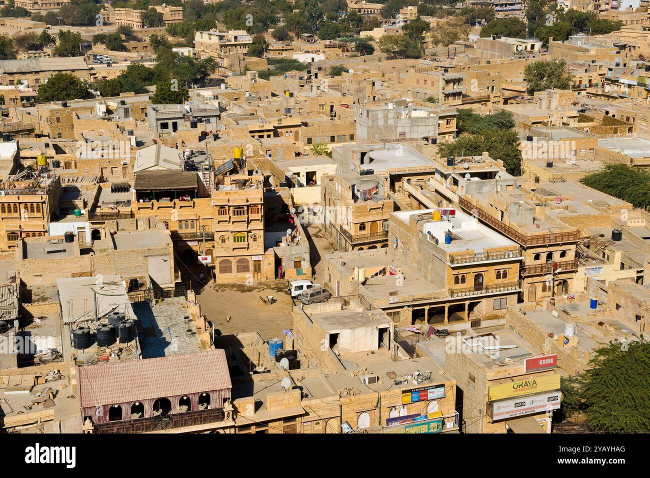 India, Rajasthan, Jaisalmer, traditional house Stock Photo - Alamy