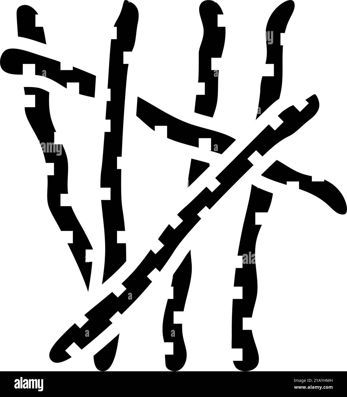 cheese sticks snack food glyph icon vector illustration Stock Vector ...