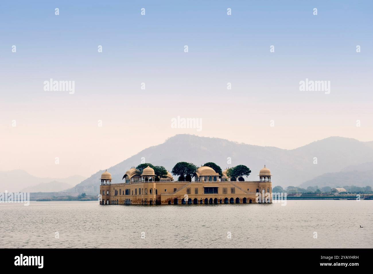 India, Rajasthan, Jaipur, Jal Mahal Palace Stock Photo - Alamy