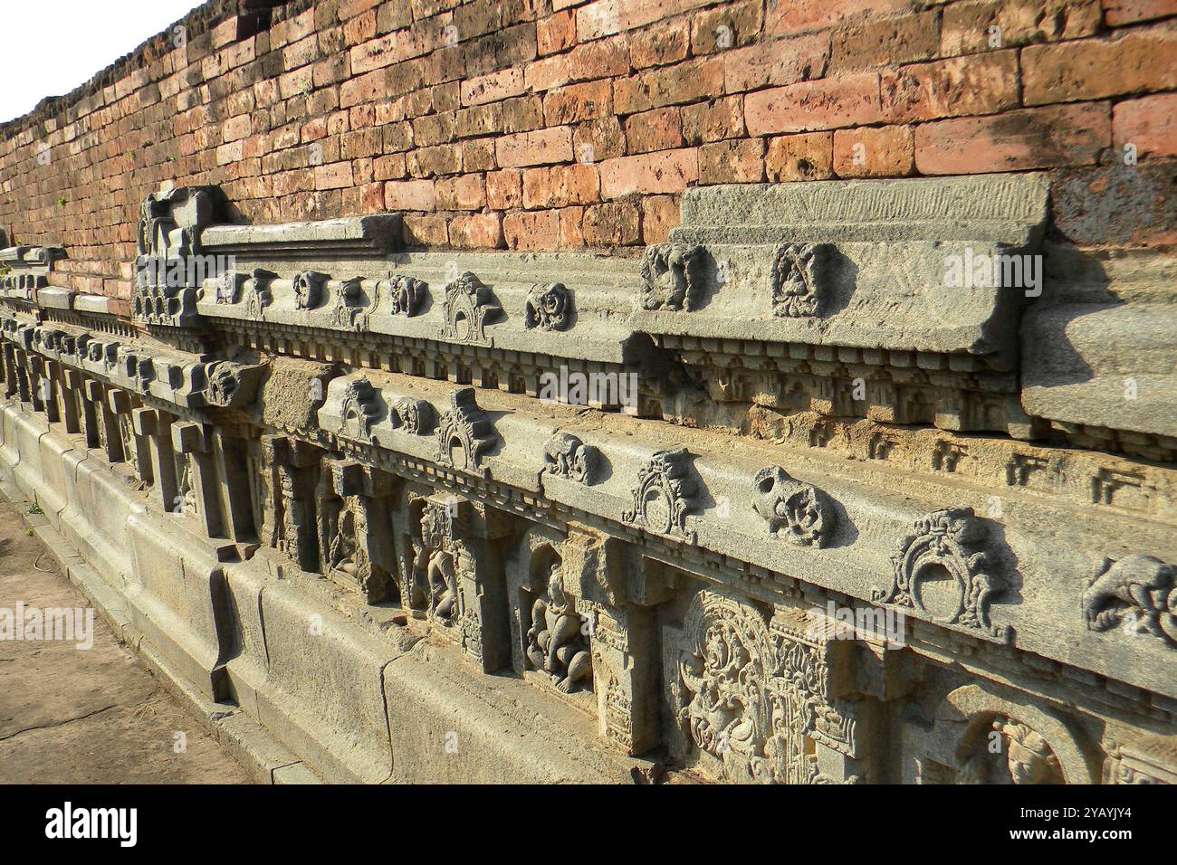 India, Bihar, Nalanda temple Stock Photo - Alamy