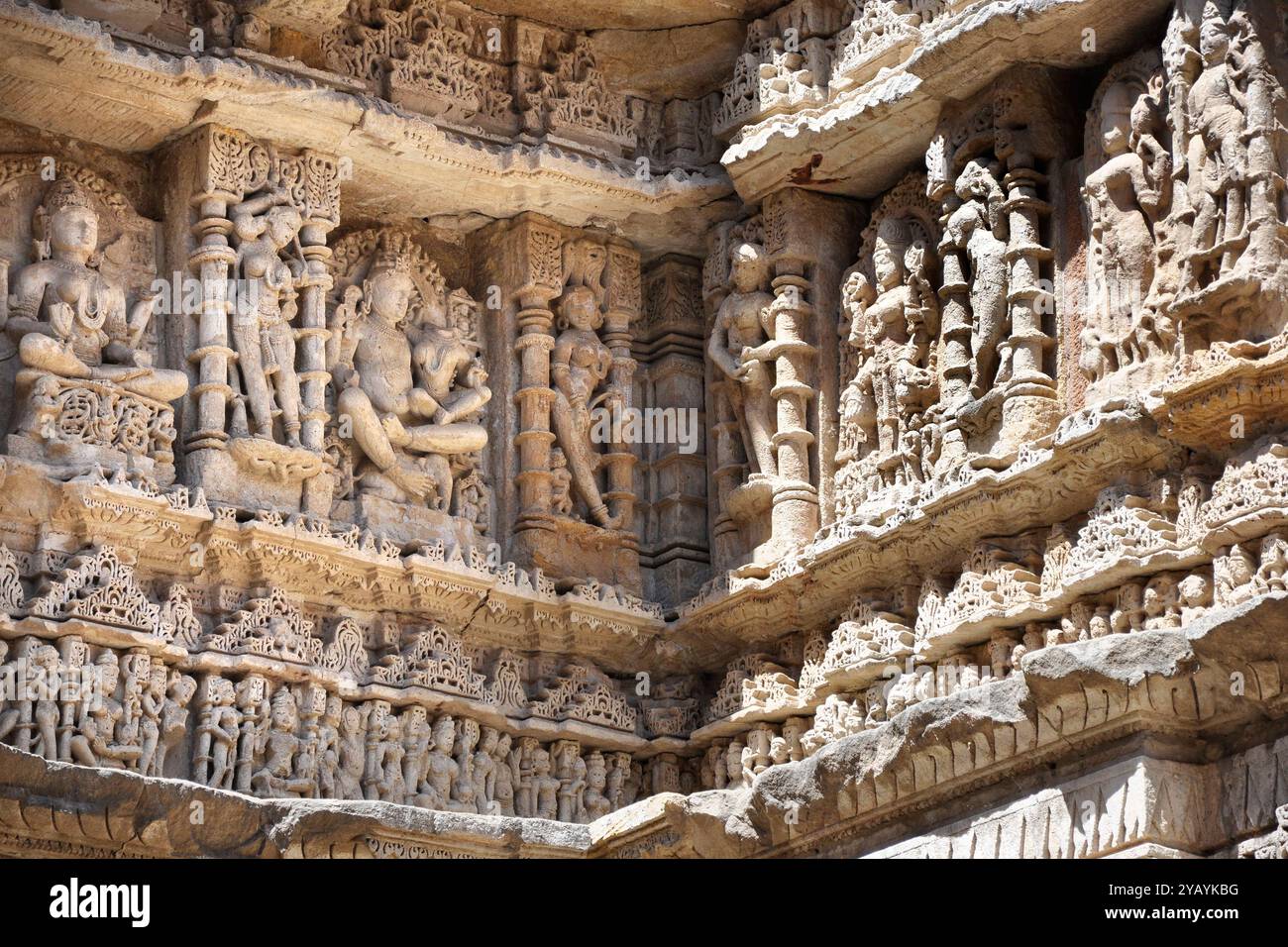 Sun temple modhera with people hi-res stock photography and images - Alamy