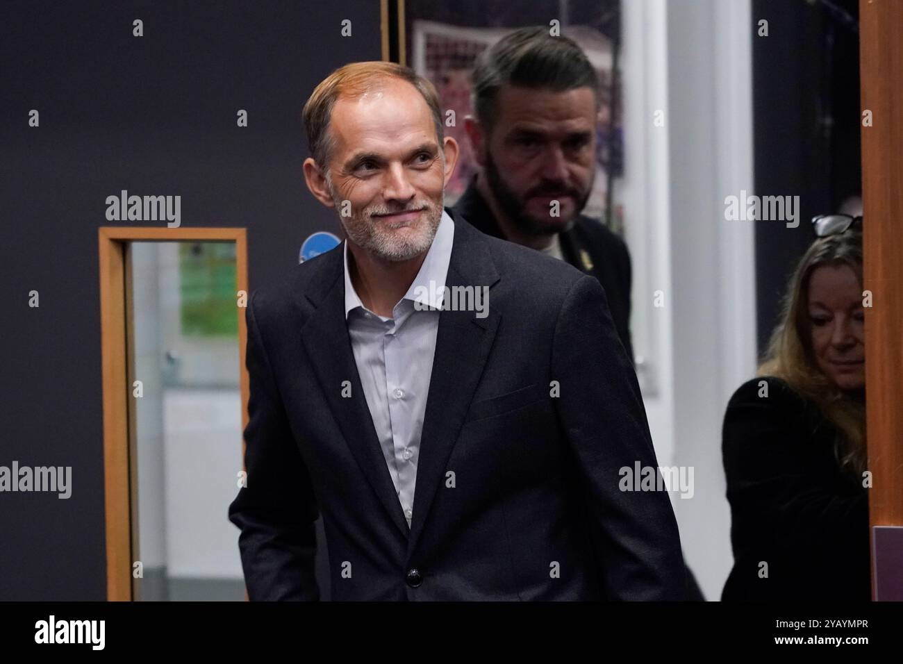 The newly appointed England men's soccer team manager Thomas Tuchel ...