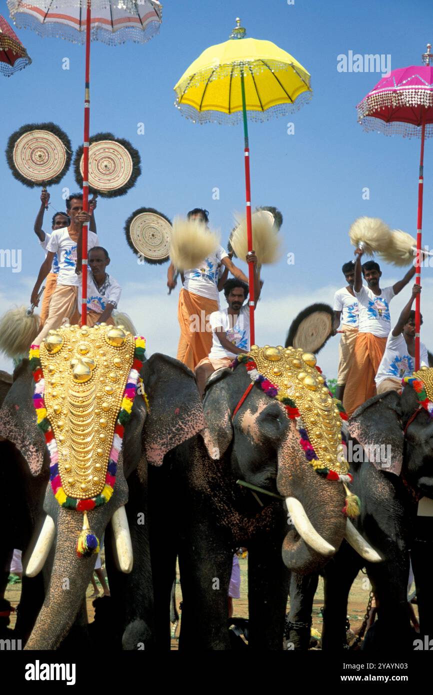 India kerala festival hi-res stock photography and images - Alamy