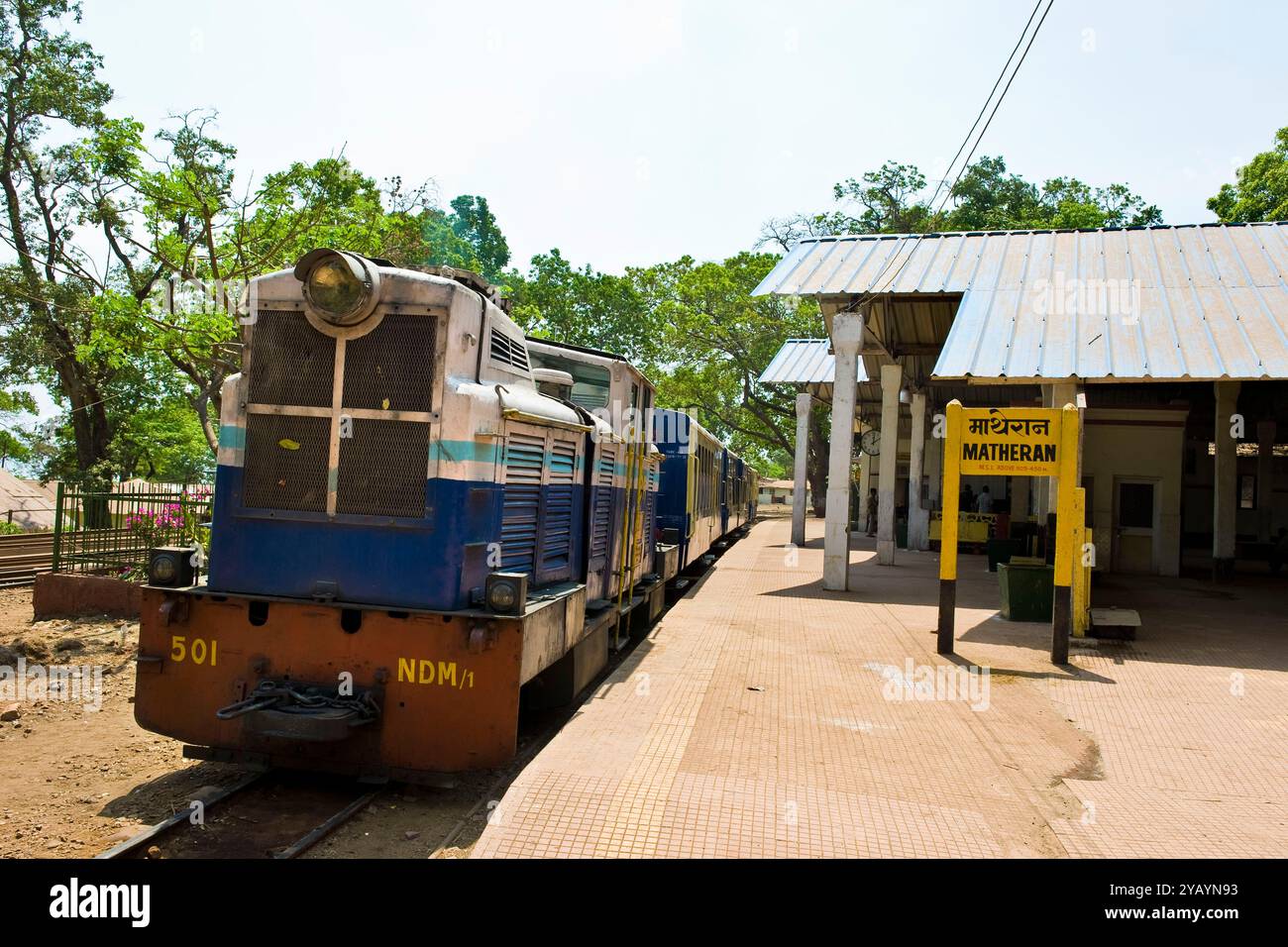 Matheran station hi-res stock photography and images - Alamy