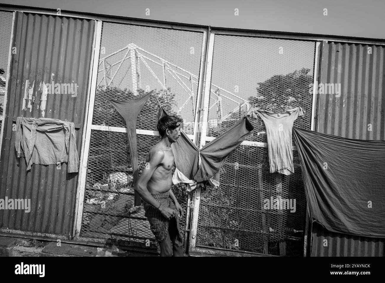 India west bengal kolkata homeless hi-res stock photography and images ...