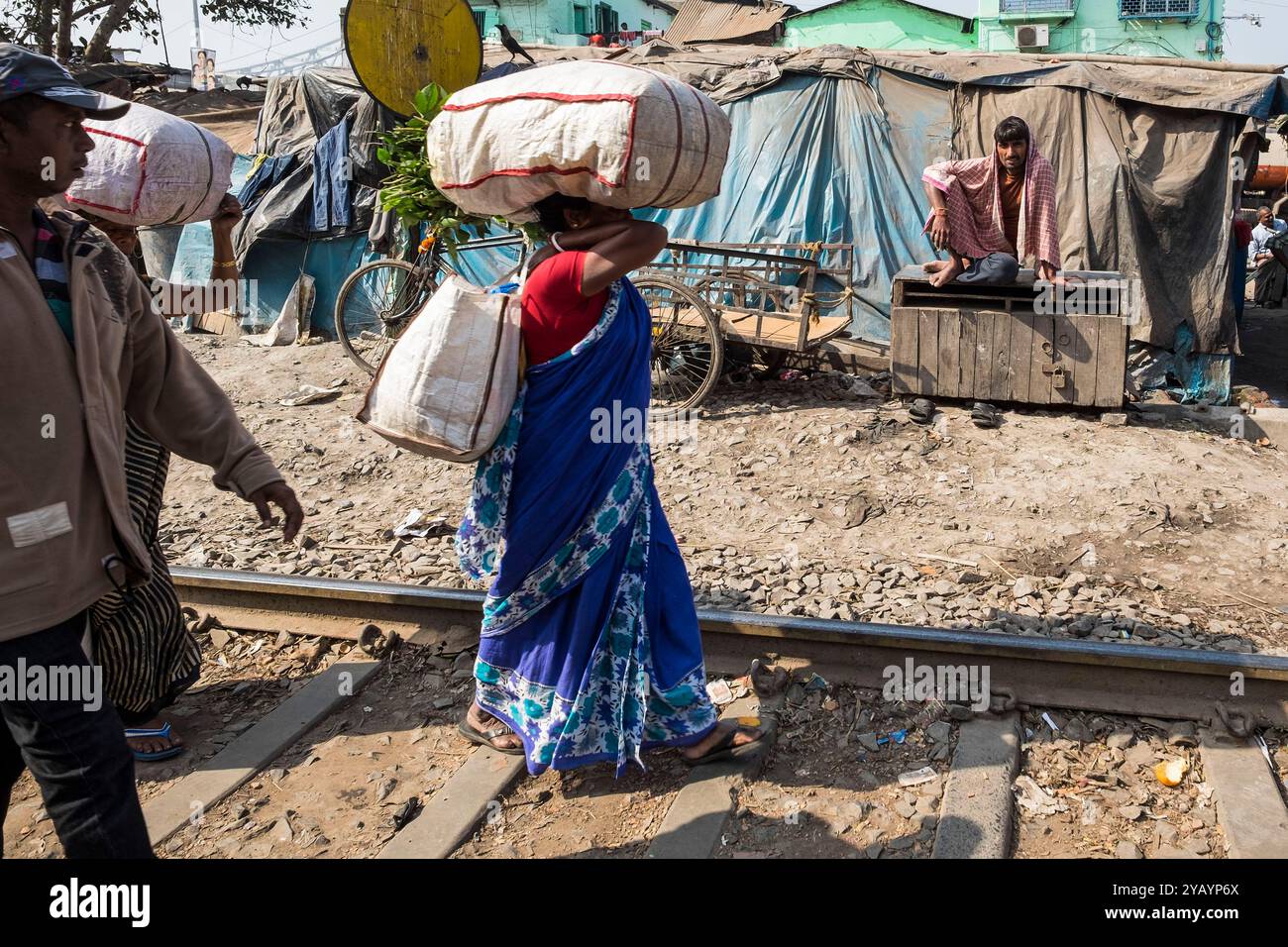 India, West Bengal, Kolkata, daily life Stock Photo - Alamy